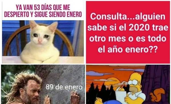 Enero, el mes que pareció un año y generó todo tipo de memes | El ...