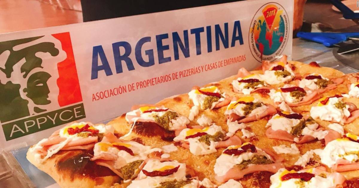 La pizza argentina logró el segundo puesto en el Campeonato Mundial ...