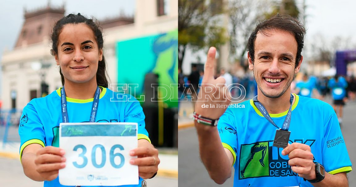 Alcaraz y Burgos ganaron los 10K “Gobierno de la Provincia de San Luis ...
